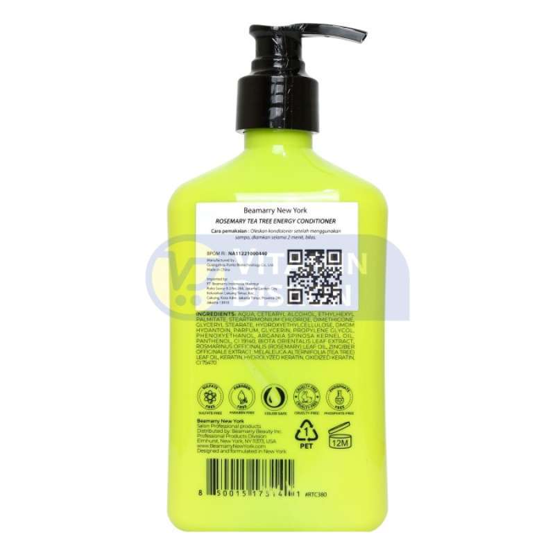 Jual Beamarry Conditioner Rosemary Keratin Tea-tree 380ml Di Seller Pro ...