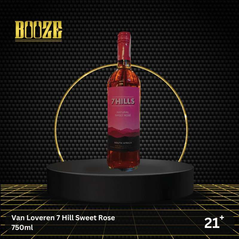 Jual Van Loveren 7 Hill Sweet Rose 8% 750ml - Booze Surabaya Di Seller ...