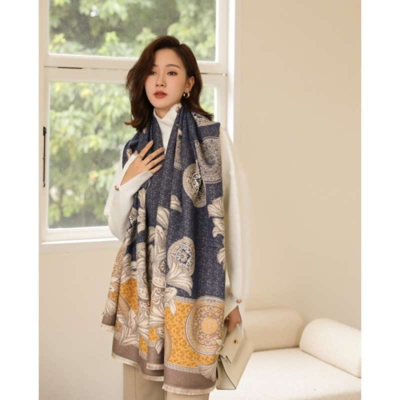 Jual Premium Syal & Scarf Winter Motif Batik Terbaru / Selendang Wanita ...