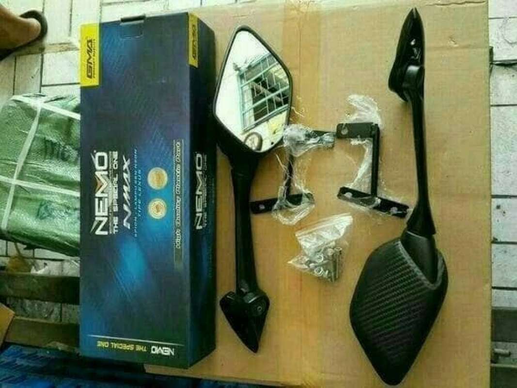 Promo Spion Nemo R25 Panjang Yamaha Nmax Carbon / Spion Nmax Type R25 ...