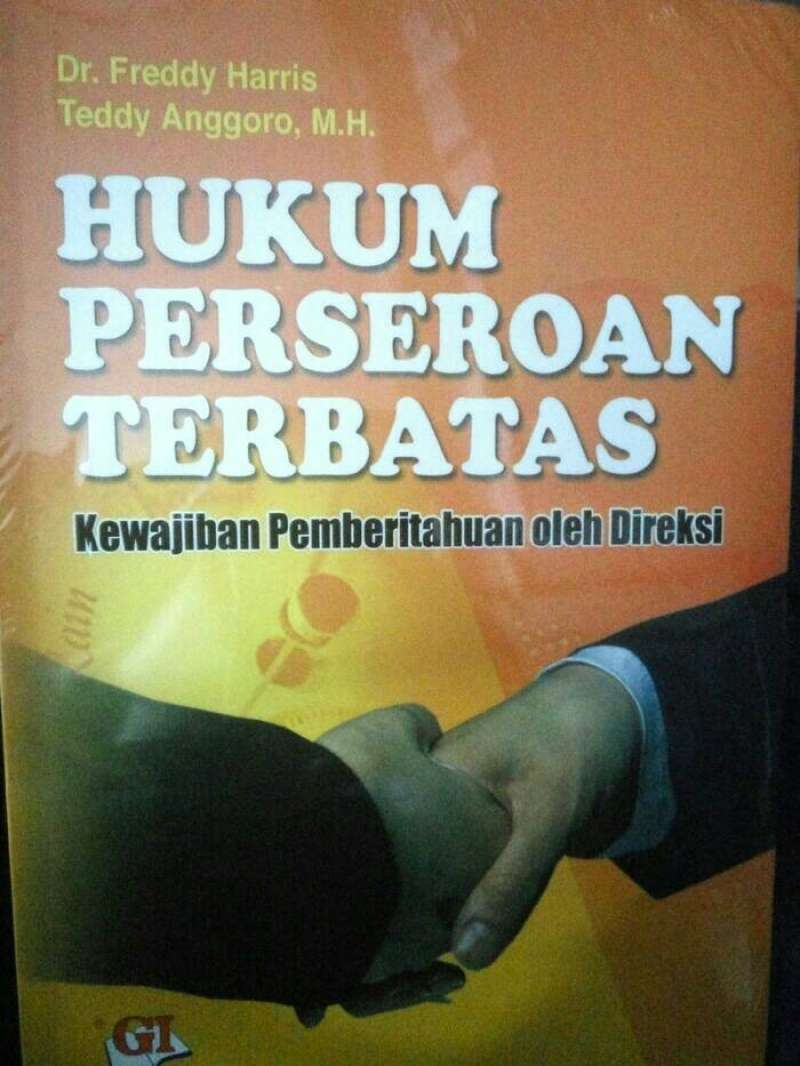 Promo Hukum Perseroan Terbatas, Dr Freddy H & Teddy Anggoro, Mh Diskon ...