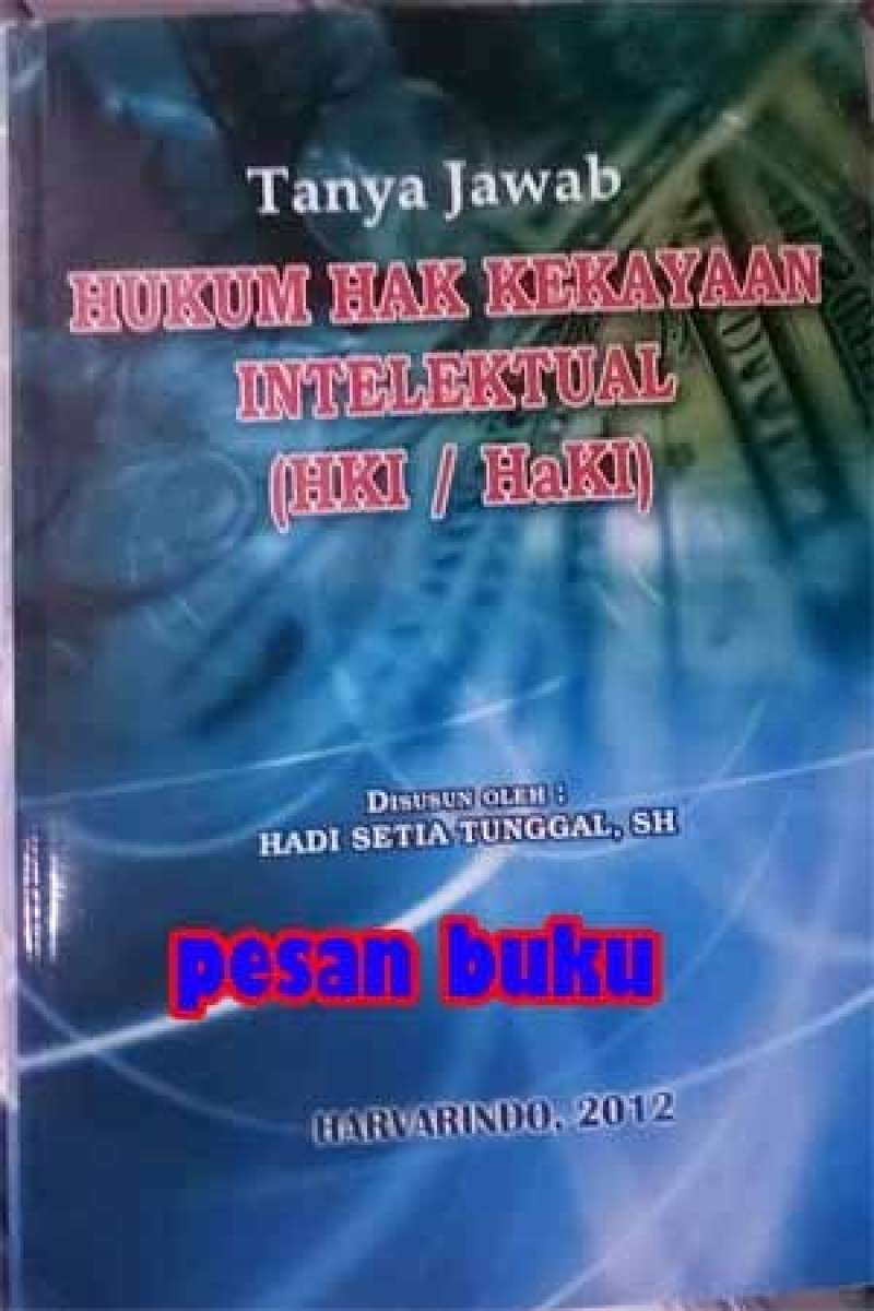 Promo Buku Tanya Jawab Hukum Hak Kekayaan Intelektual Hki/haki Diskon 23% Di Seller Malini Store ...