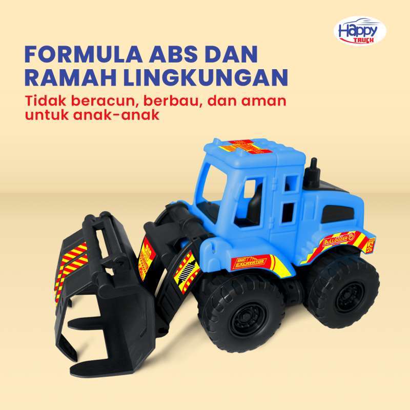 Jual Happy Truck Big Excavator Traktor Ekskavator Kendaraan Konstruksi ...