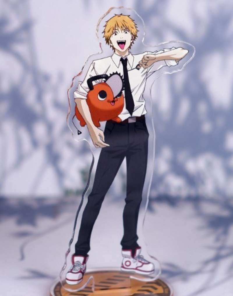 Promo Stand Akrilik / Acrylic Anime Cain Saw Man Figure - Denji - Denji ...