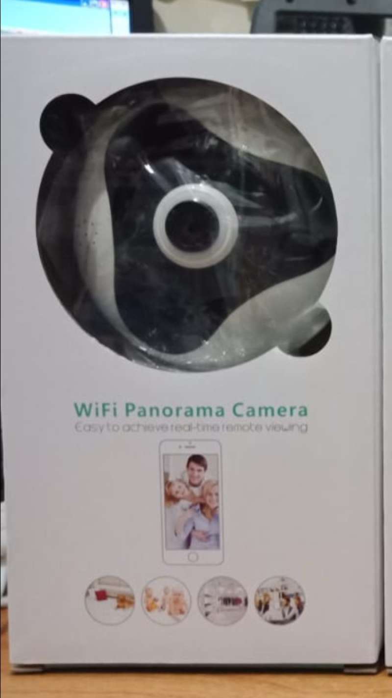 Promo Cctv Wifi Panorama Camera Fisheye 360 Lensa 3mp Diskon 23% Di ...