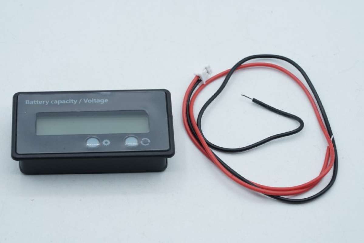 Promo Battery Capacity Voltage Volt Meter Indikator Baterai Digital 12-72v Diskon 23% Di Seller ...