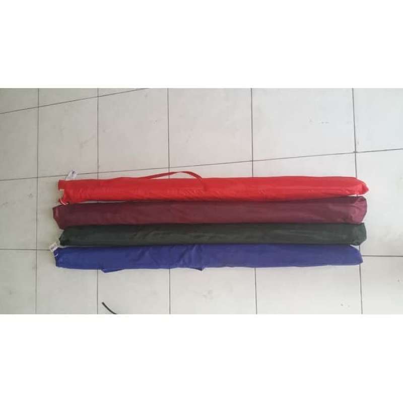 Jual Payung Pantai /dagang Parasol Polos Kain Susun Double Diamater 230 ...