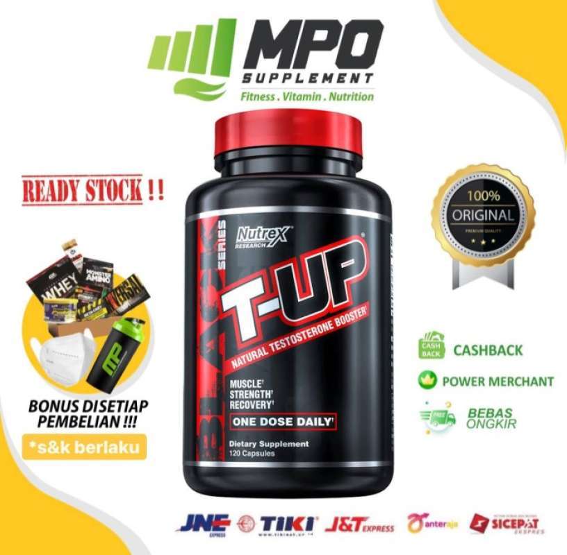 Promo Nutrex T Up (120caps) Testo Booster Natural Testoterone Booster ...