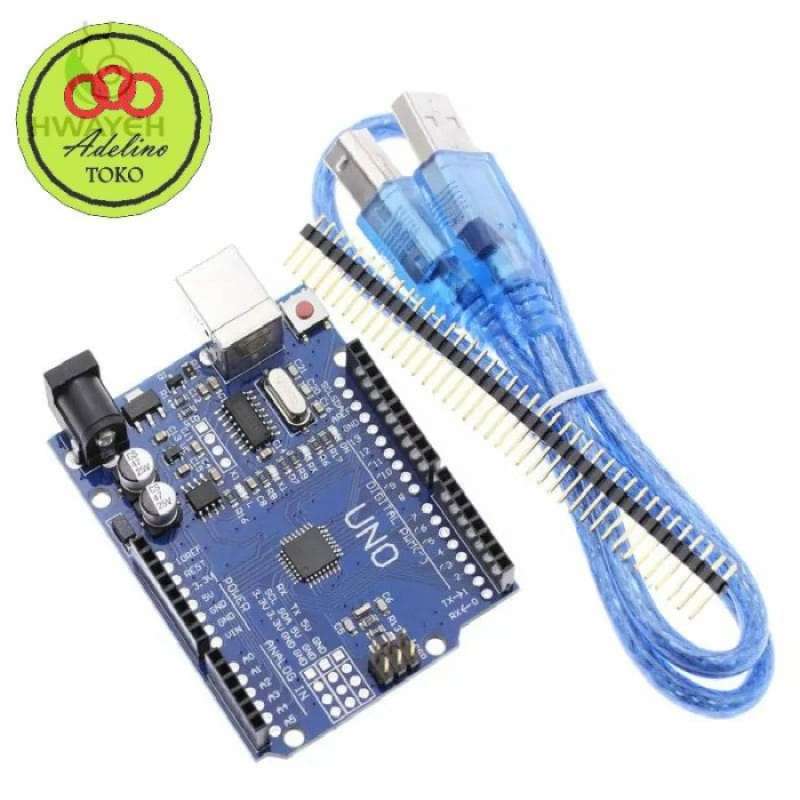 Promo Promo- Arduino Uno + Kabel Data R3 (ch340g) Mega328p Untuk ...