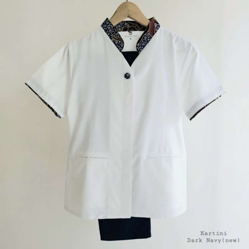 Jual Uniforme Nanny Uniform Kartini Batik Navy Long Pants Di Seller ...