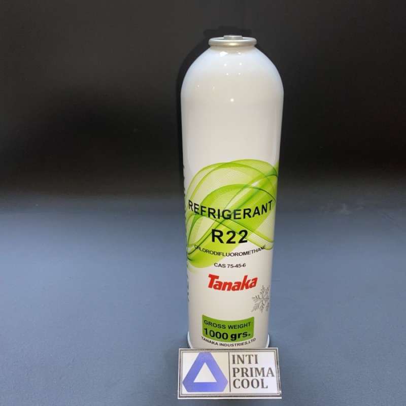 Promo Freon Refrigerant R22 1kg Kaleng Tanaka Diskon 23% Di Seller ...