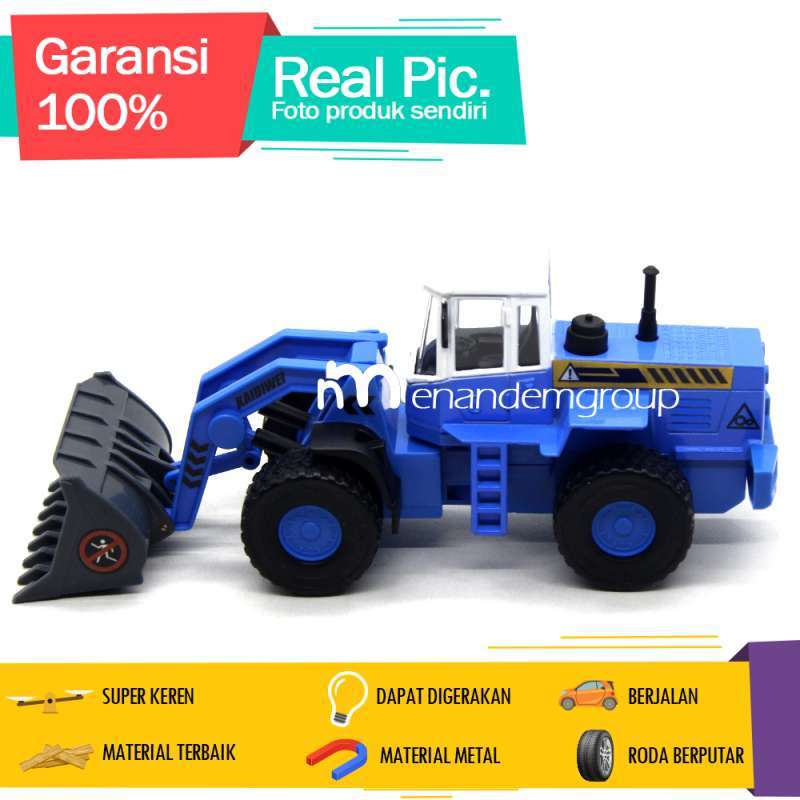 Jual Diecast Miniatur Mainan Mobil Alat Berat Konstruksi Buldoser ...