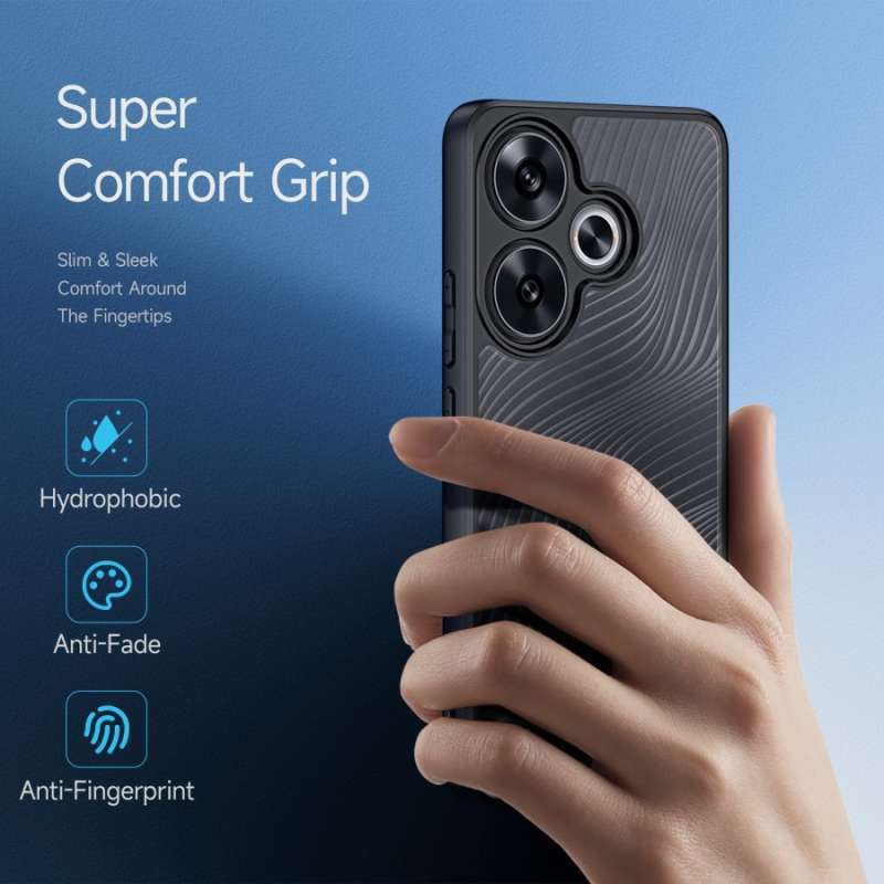 Jual Case Poco F6 Case Clear Lines Texture Hardcase Premium Di Seller ...