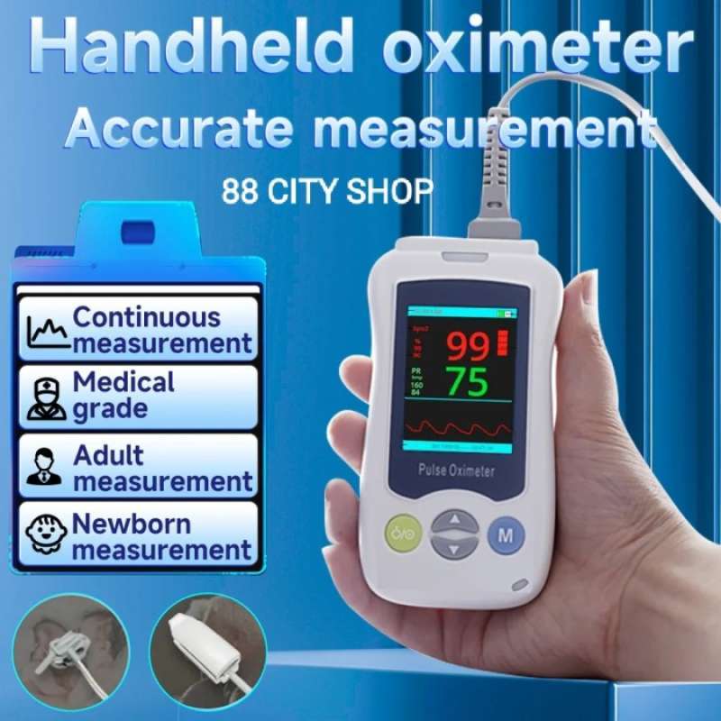 Promo Handheld Pulse Oximeter Bayi Anak Dewasa Portable Newborn ...