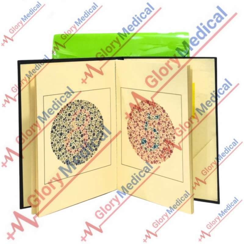 Promo Buku Isihara Tes Buta Warna 14 Plate Ishihara Diskon 33% Di ...