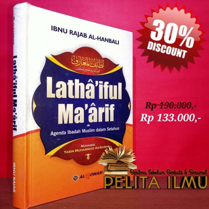 Promo Ori Buku Latha'iful Ma'arif Agenda Ibadah Muslim Dalam Setahun ...