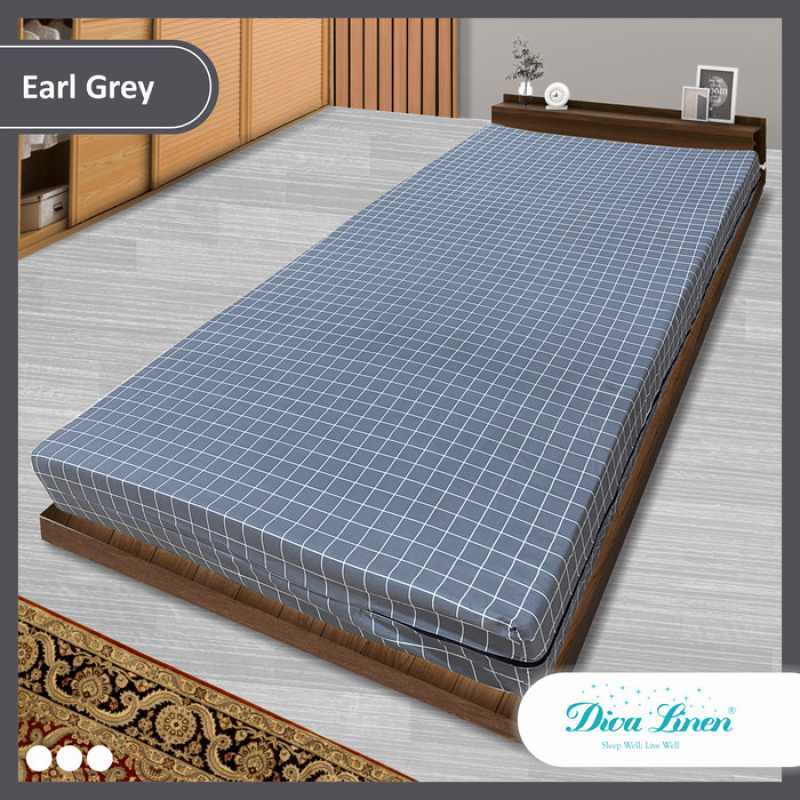 Jual Sarung Kasur Busa Resleting Anti Lecek Super Nyaman - Earl Grey Di ...