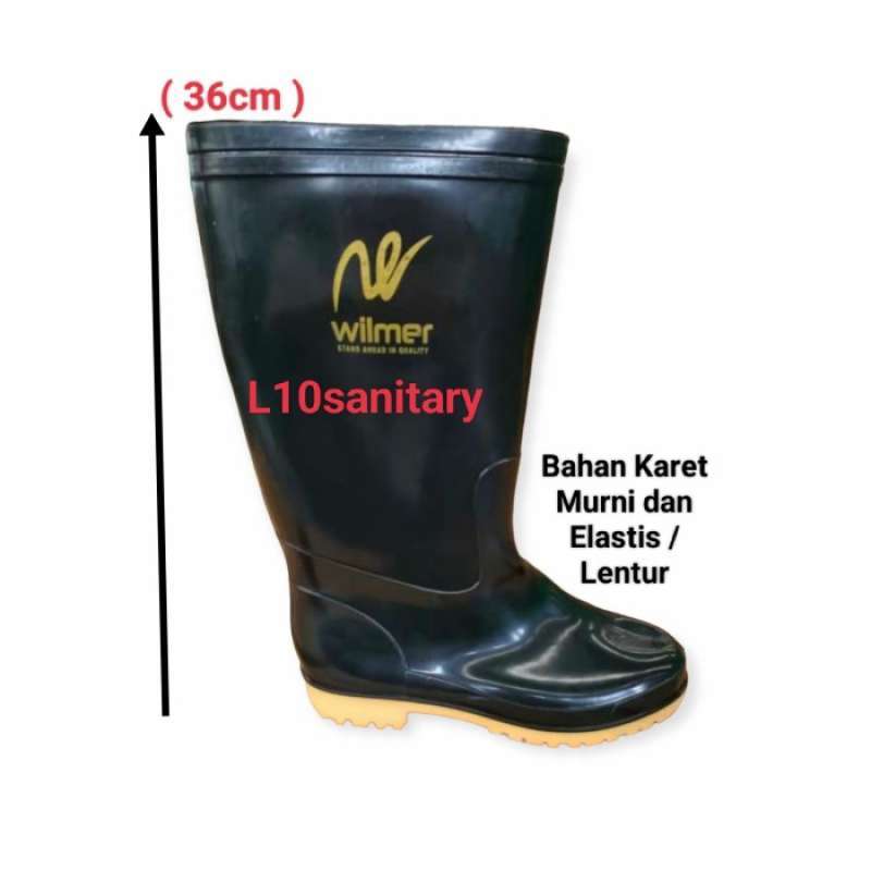 Jual Sepatu Boot Panjang Murah / Sepatu Boots Panjang Karet Elastis ...