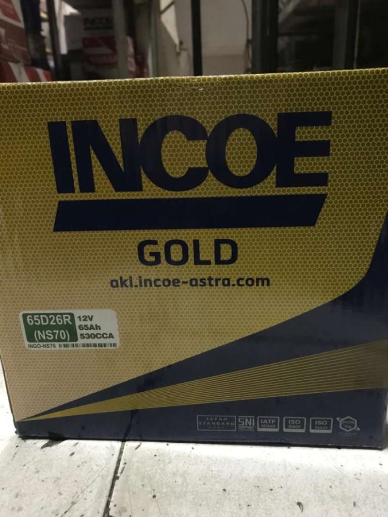 Promo Accu Incoe Gold Ingo Ns 70 Hy 67709 Diskon 23% Di Seller Zuka ...