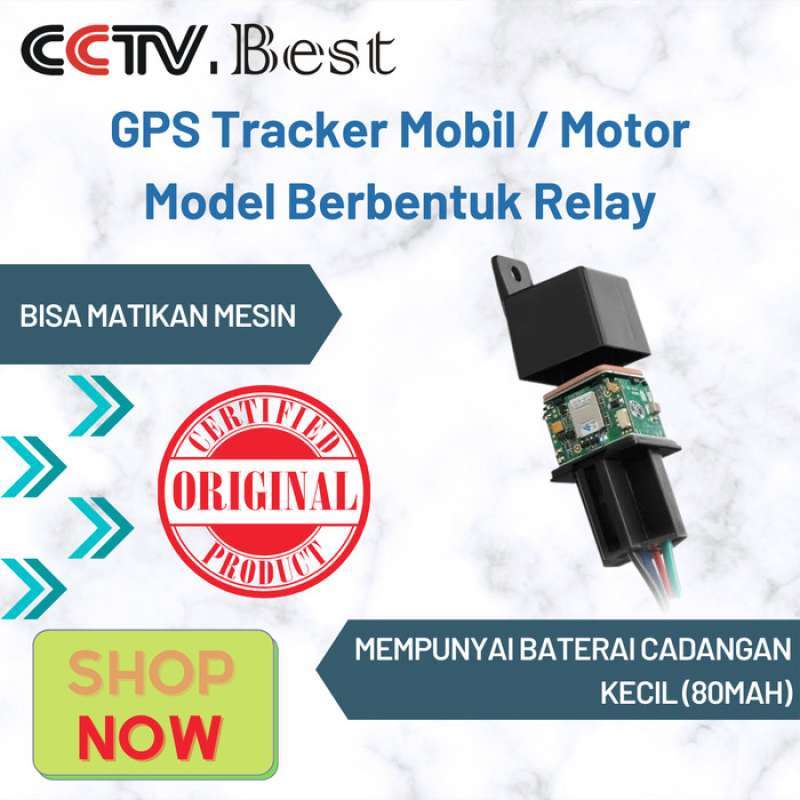 Promo Gps Tracker Mobil / Motor Model Berbentuk Relay Bisa Matikan Mesin Diskon 33% Di Seller ...