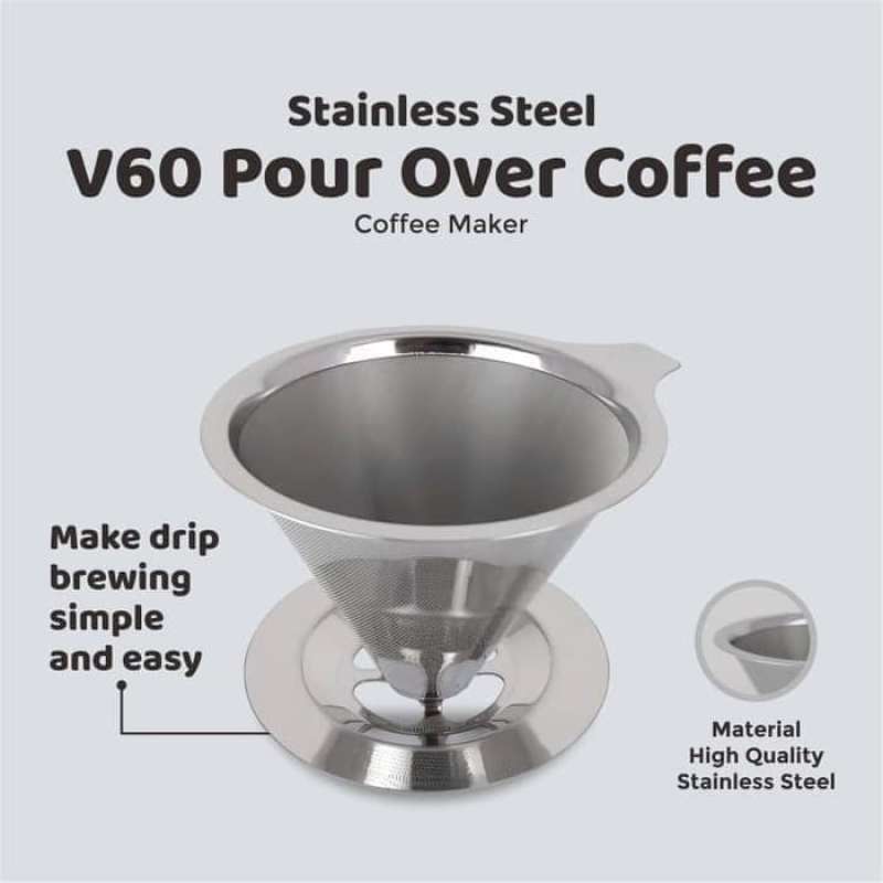Promo Coffee Net Saringan Kopi Stainless D12 Perlengkapan Kafe Coffee ...