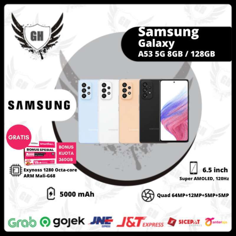 Promo Samsung Galaxy A53 5g Smartphone [ Ram 8gb / Rom 128gb ] Garansi ...