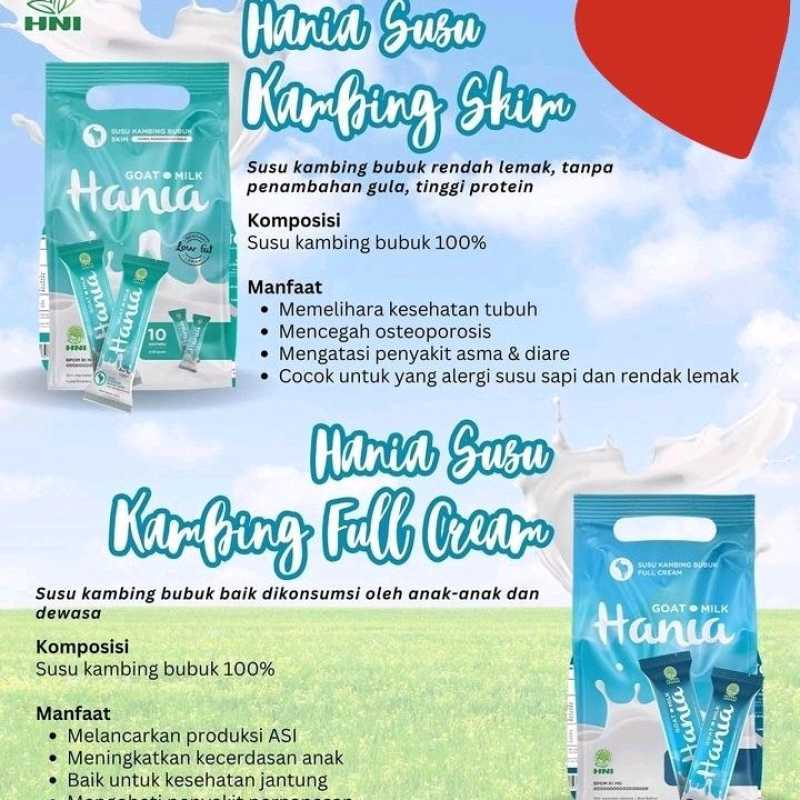 Promo Hania Susu Kambing Full Cream Hni / Hania Susu Kambing Skim Hni ... Promo Hania Susu Kambing Full Cream Hni / Hania Susu Kambing Skim Hni ...