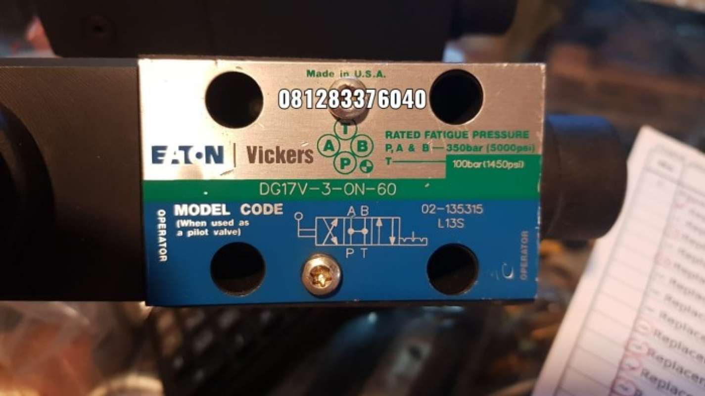 Promo Dg17v-3-0n-60 Eaton Vickers Diskon 23% Di Seller Zuka Store - Kebon Kacang, Kota Jakarta ...