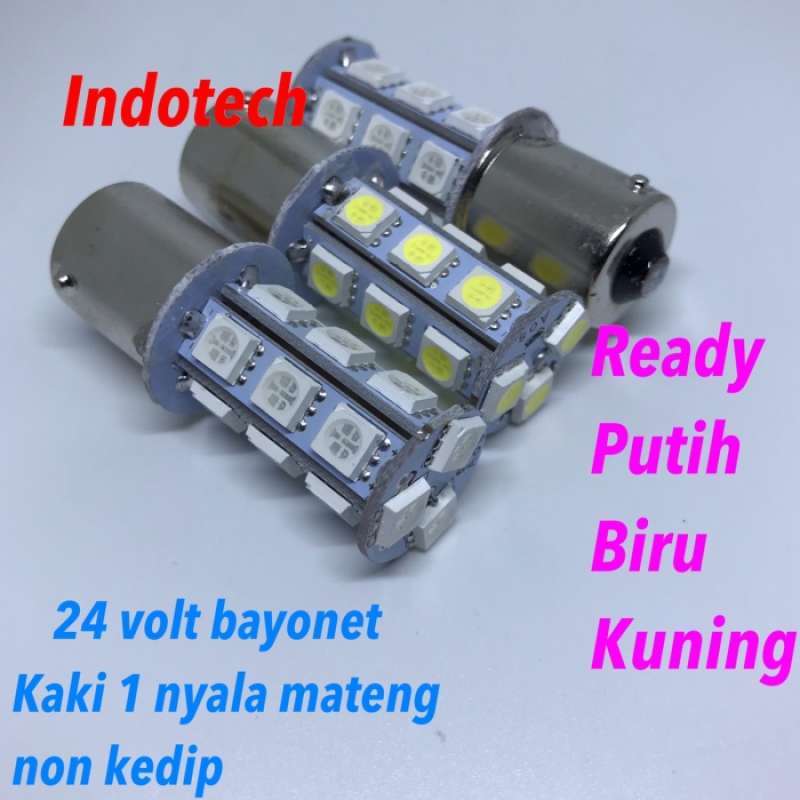 Promo Lampu Sein Lampu Mundur 1 Kaki 1156 24v Bis - Biru Muda Diam ...