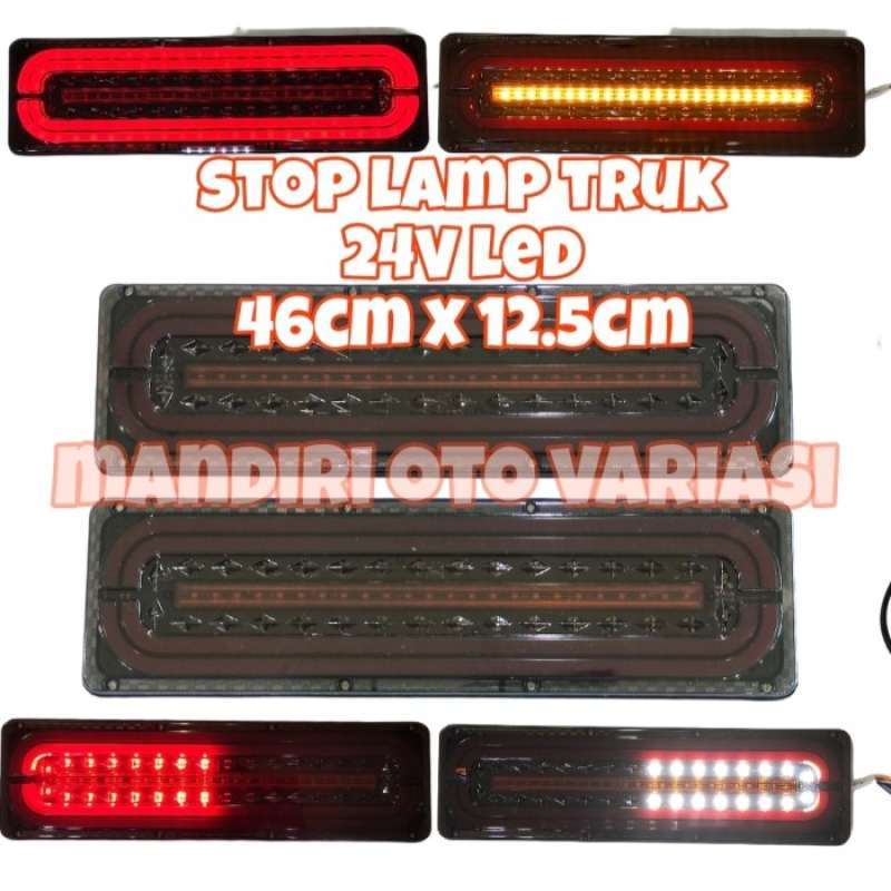 Promo Lampu Rem Stop Lamp Truk Universal 24v Led 46cm Diskon 24% Di ...