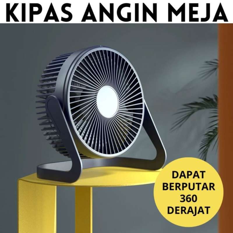 Jual Table Fan Kipas Angin Meja Portable 2.5w Kipas Mini Di Seller ...