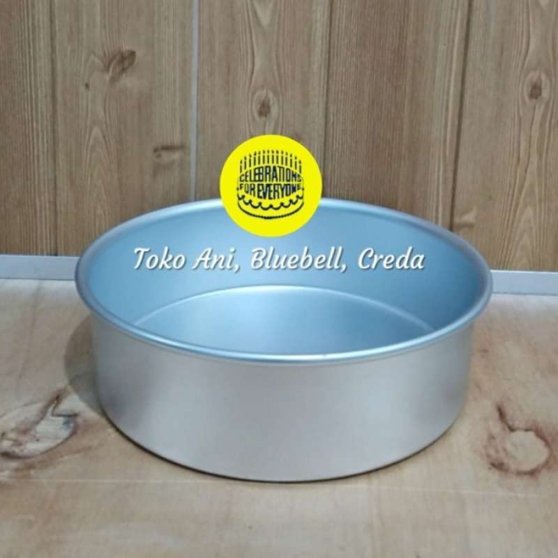Promo Anodized Aluminium Round Cake Pan 9x3/ Loyang Aluminim Bulat ...
