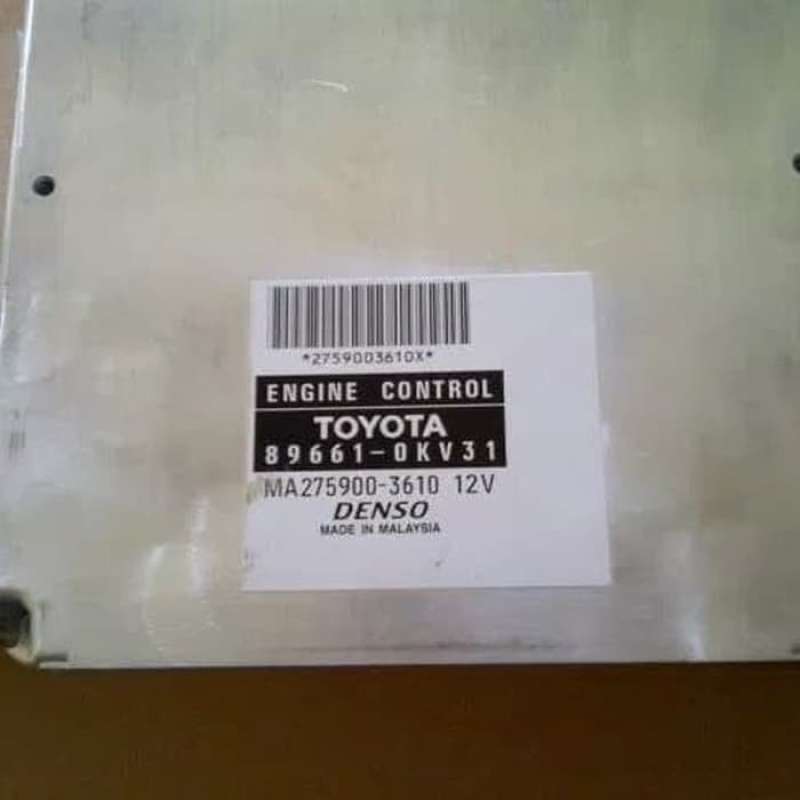 Promo Ecu Computer Engine Control Innova Hilux Diesel 89661-0kv31 Diskon 23% Di Seller Rakki ...