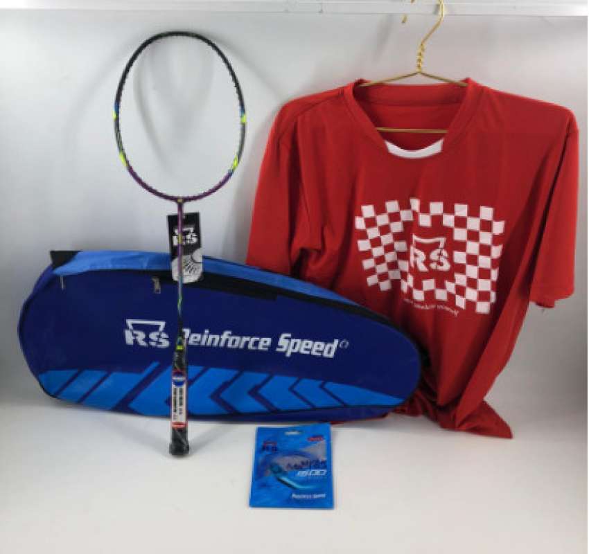 Promo (termasuk Pasang) Paket Raket Badminton - Rs Iso Power 999 ...
