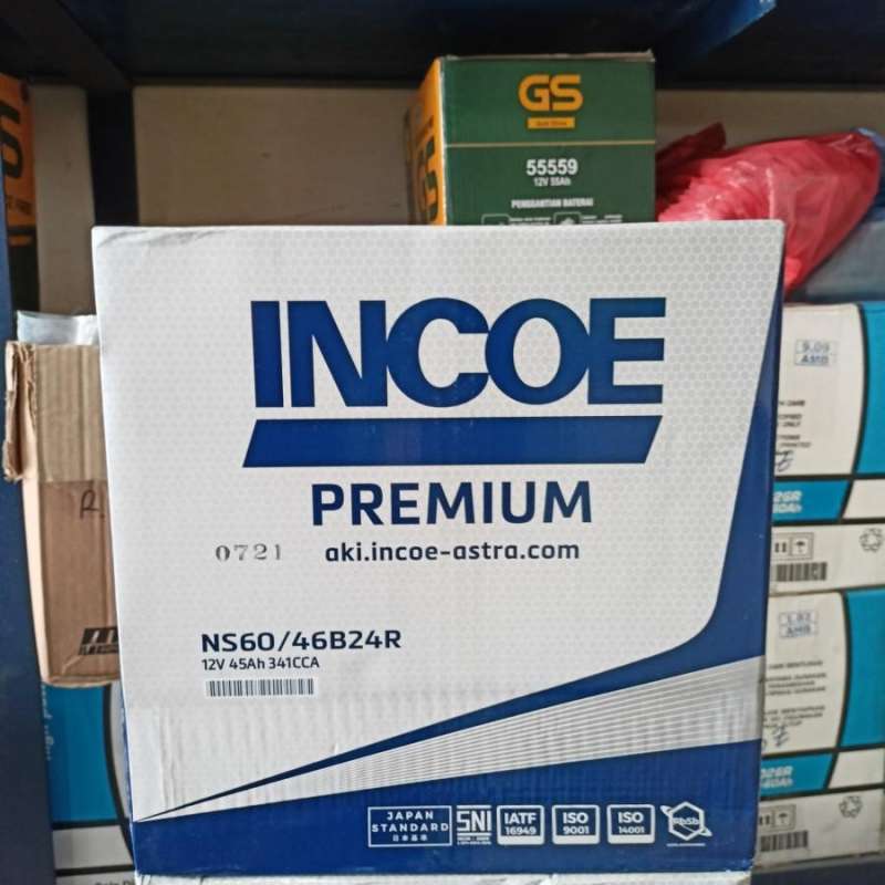 Jual Aki Terios/ Aki Avanza/ Incoe Ns60 Premium / 12v45ah/ Aki Xenia Di ...