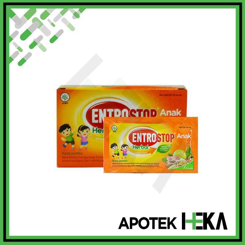 Jual Entrostop Herbal Anak 10ml Box 6 Sachet - Obat Diare Di Seller ...