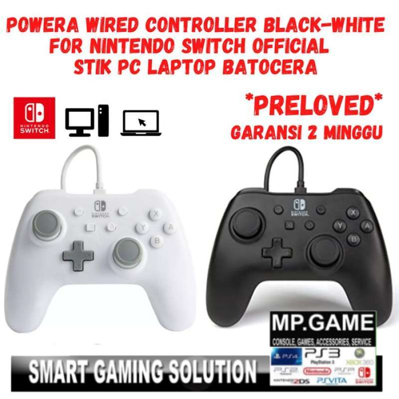 Promo Promo- Powera Wired Controller Nintendo Switch Pc Laptop Gamepad ...
