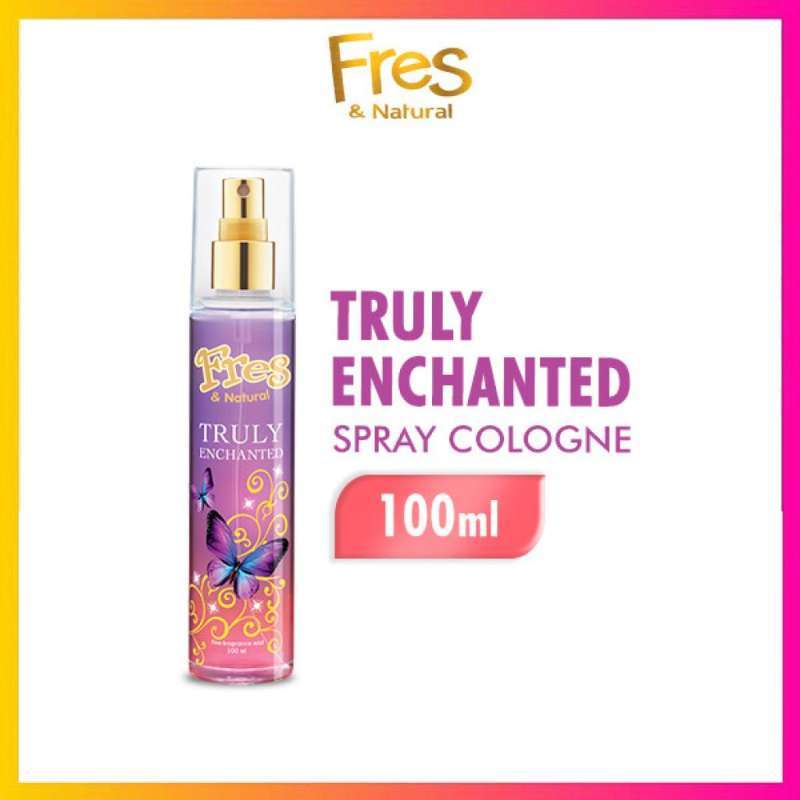 Jual Fres And Natural Spray Cologne Truly Enchanted 100 Ml Di Seller ...