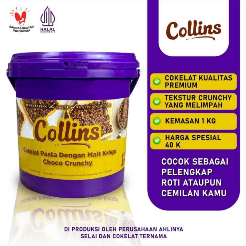 Jual Collins Choco Crunchy 1kg Halal Expiry Lama - Selalu Ready Healthy ...
