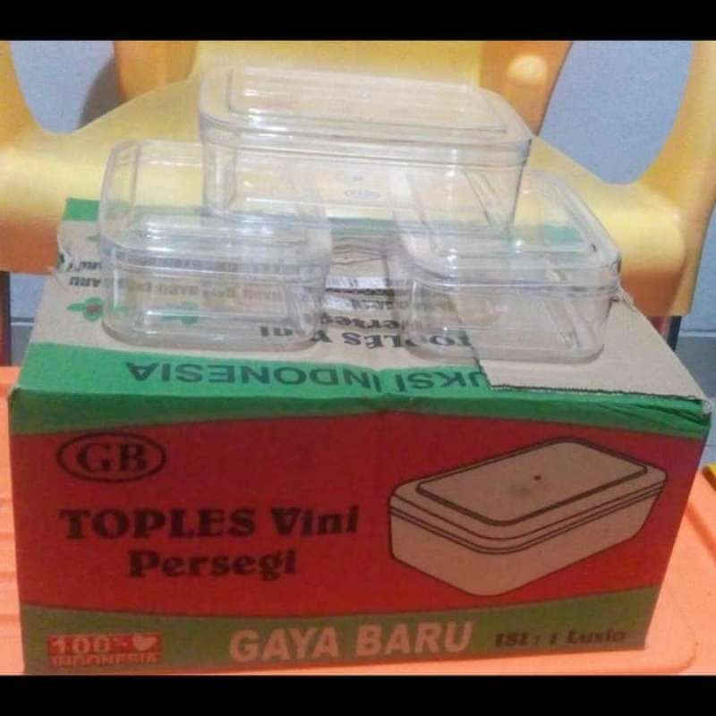 Jual Toples Vini | Toples 1/4 Kg | Toples Persegi | Toples Kue Nastar ...