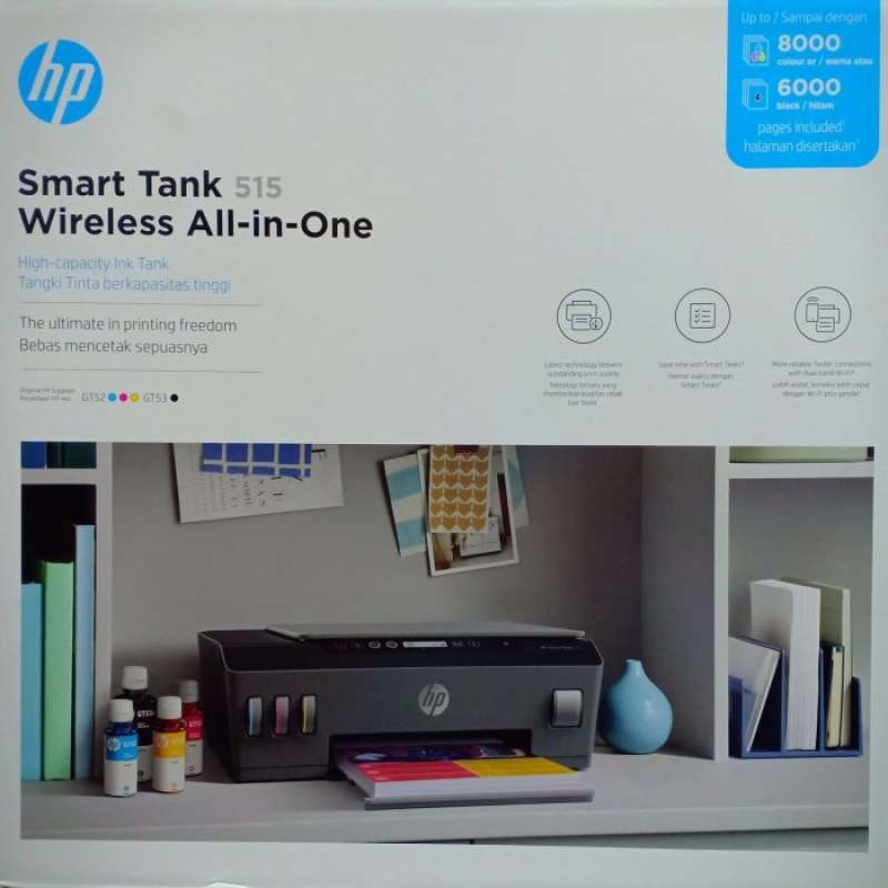 Promo Printer Hp Smart Tank 515 Wireless All In One Diskon 33% Di ...