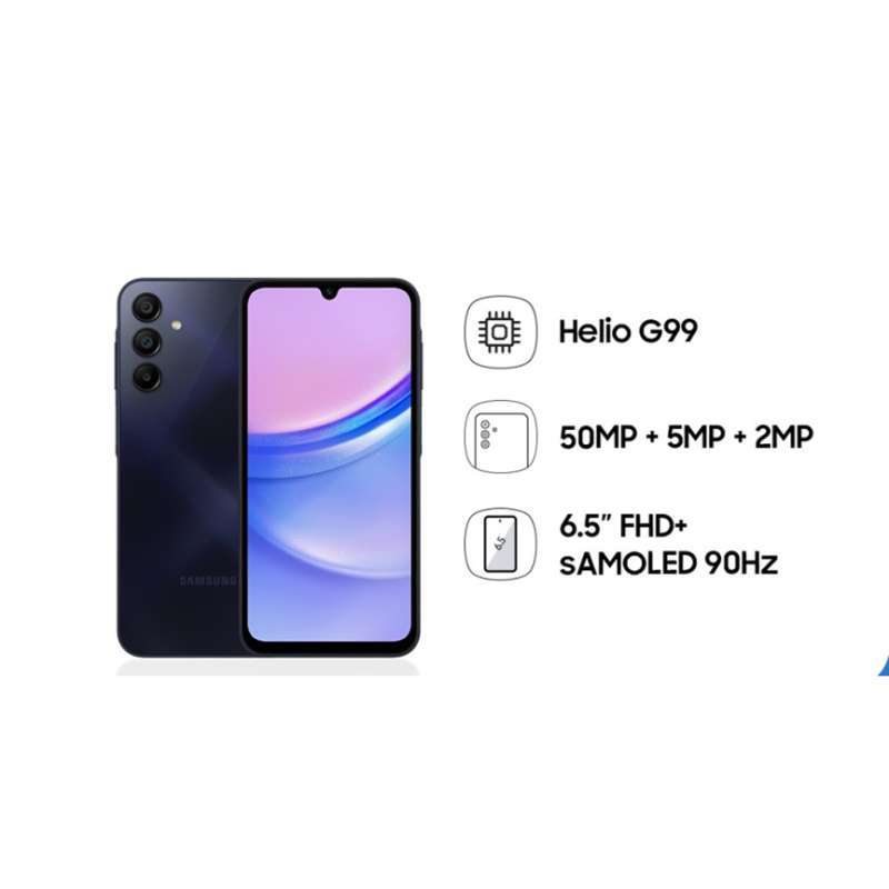 Promo Samsung Galaxy A15 Lte 8 128/256gb Garansi Resmi - Blue Black 8gb ...