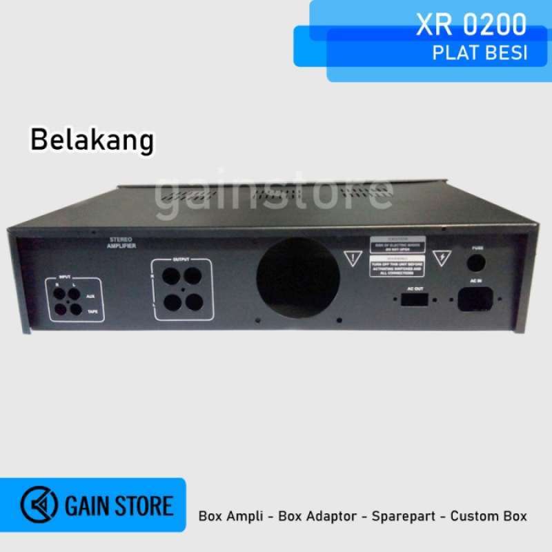 Jual Box Ampli Amplifier Power Xr 0200 Polos/usb Di Seller Winter ...