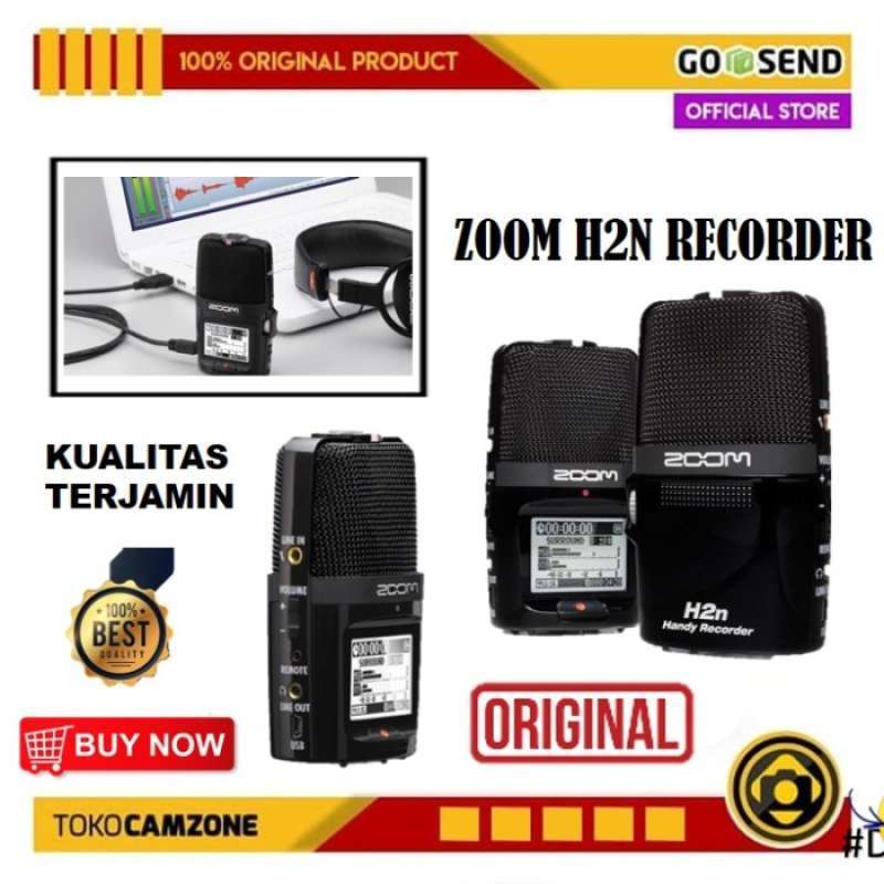 Jual Zoom H2n 4-track Portable Handy Recorder - H2n+32gb Di Seller Winter - Cengkareng Timur ...