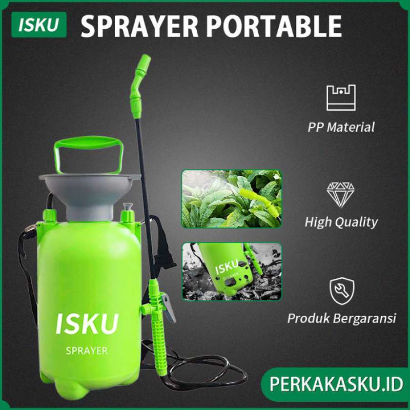 Jual Isku Semprotan Tanaman Sprayer Portable 5 Liter Pressure Semprotan ...