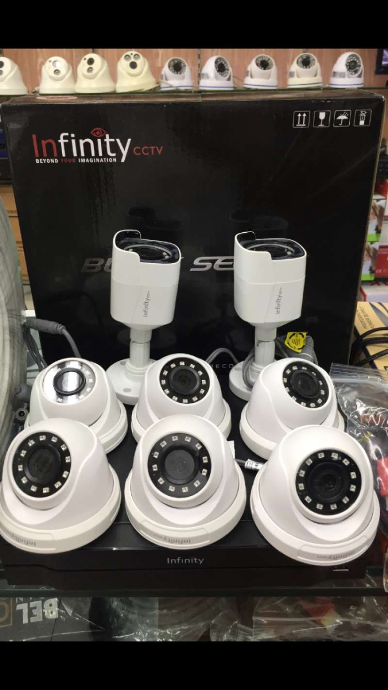 Promo Paket Cctv Infinity 8 Channel 2mp 1080p Komplit Diskon 23% Di ...