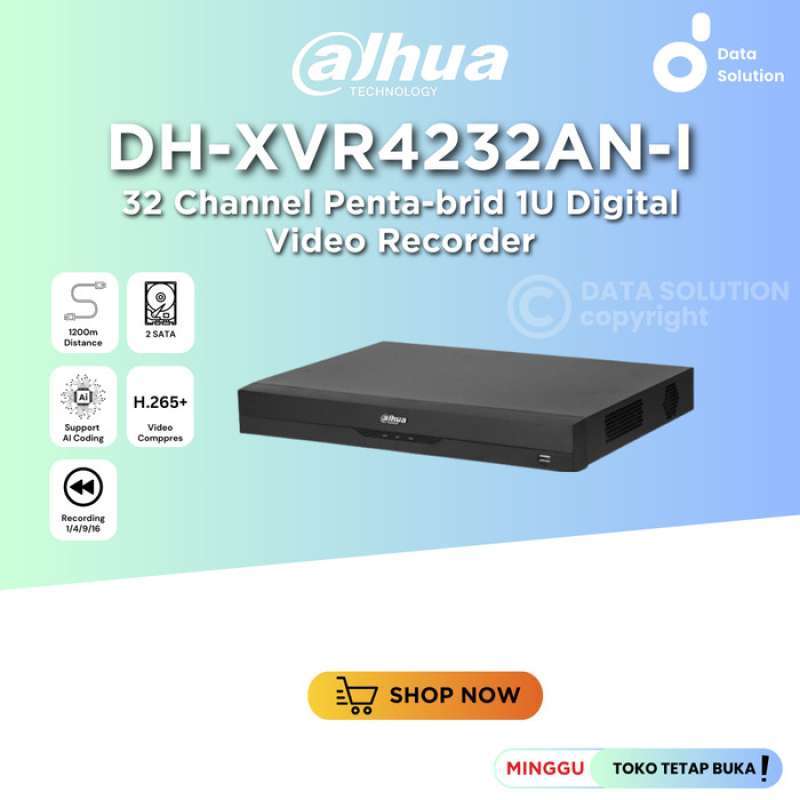 Promo Dahua Dvr Dh-xvr4232an-i 32 Channel Penta-brid 1u Digital Video Recorder Diskon 23% Di ...