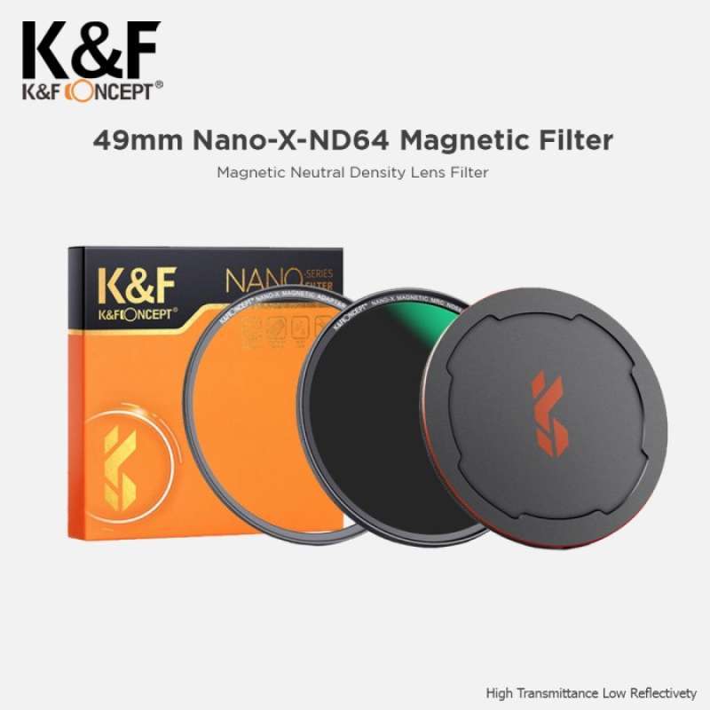 Promo Knf Concept 49mm Magnetic Nano-x Nd64 Filter K&f Concept Diskon ...