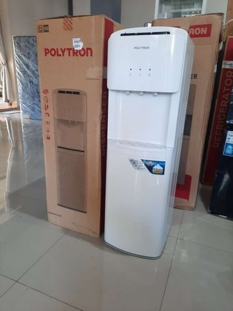 Promo Baru Polytron Dispenser Pwc 600 Galon Bawah 3 Kran Electrik ...