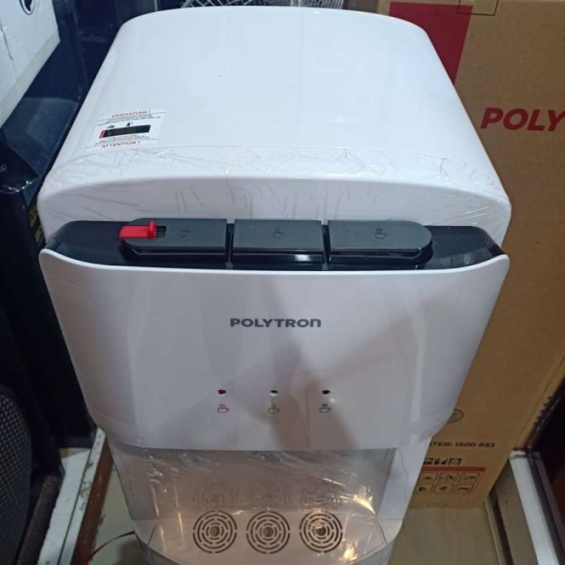 Promo Baru Polytron Dispenser Pwc 600 Galon Bawah 3 Kran Electrik ...